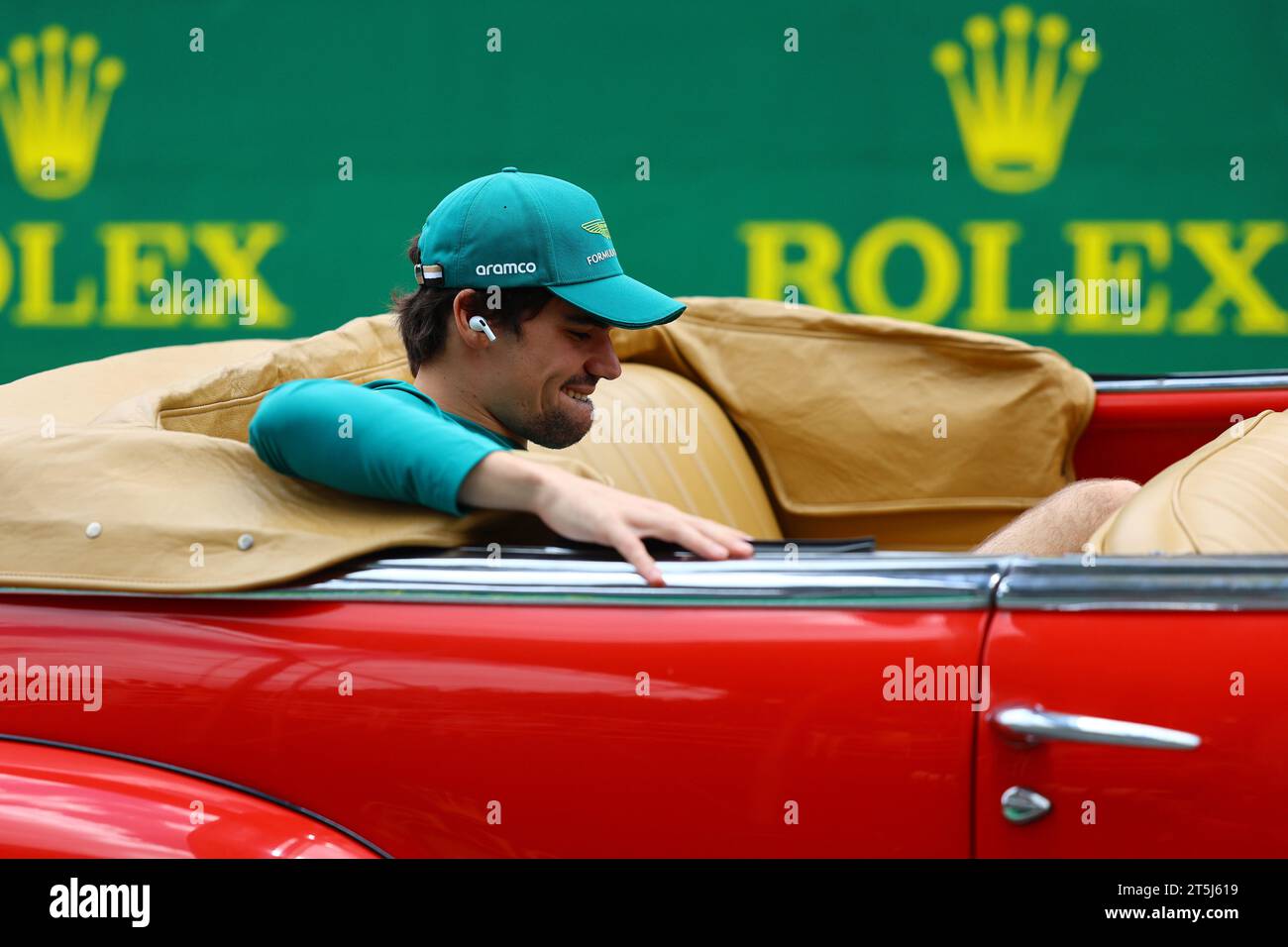 Sao Paulo, Brazil. 05th Nov, 2023. Lance Stroll (CDN) Aston Martin F1 ...