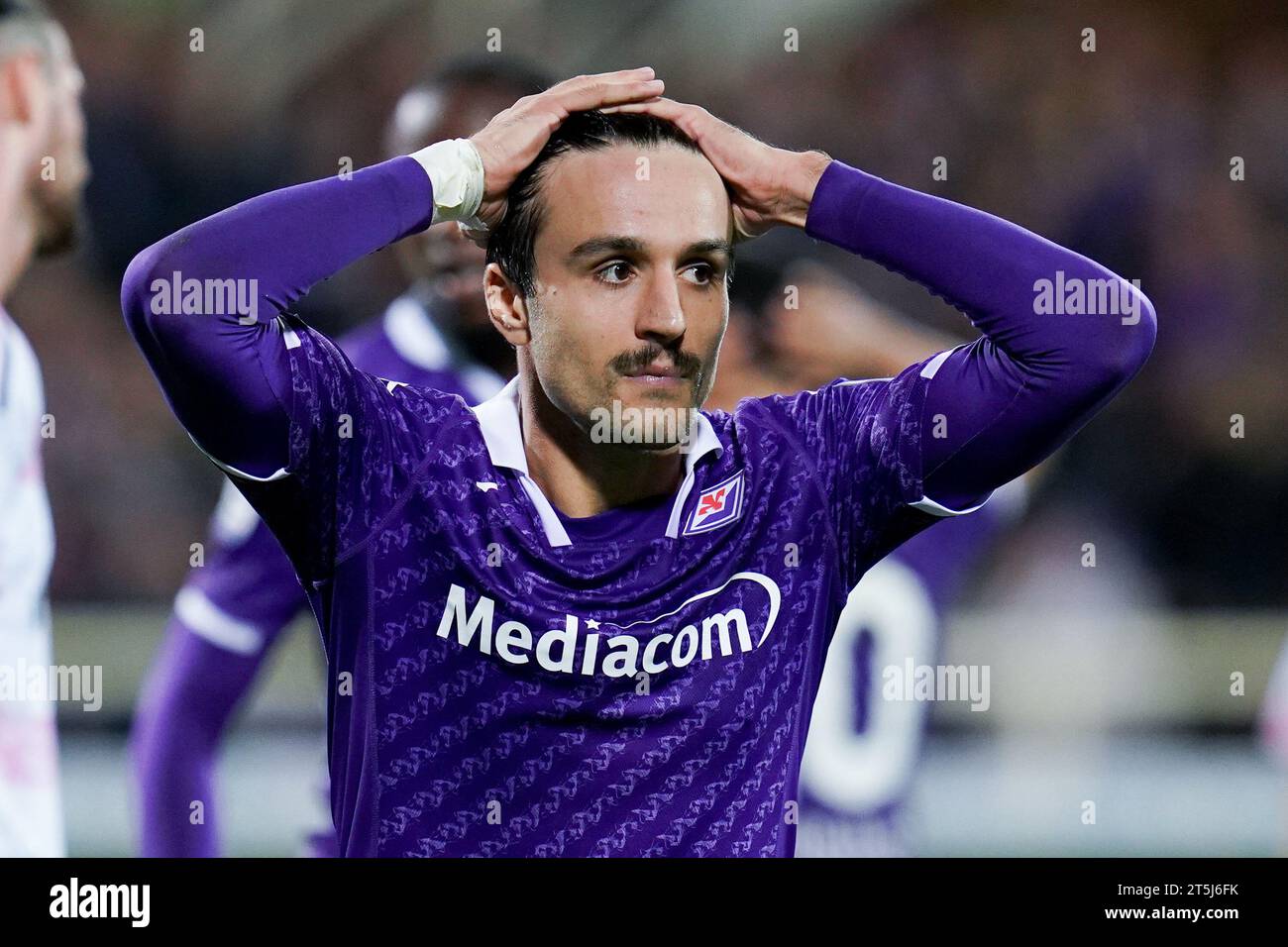 Florence, Italy. 05th Nov, 2023. Luca Ranieri of ACF Fiorentina looks ...