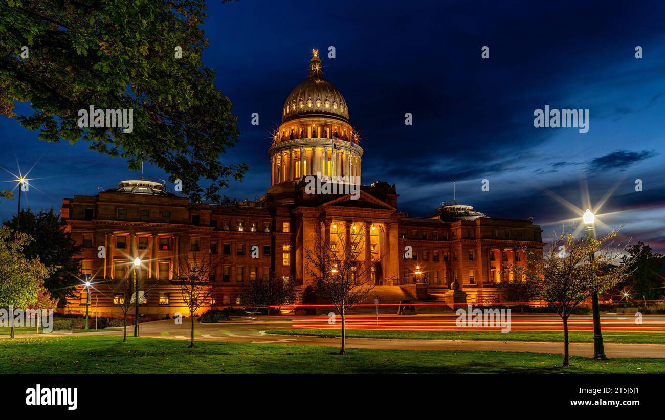 Boise with lights on hi-res stock photography and images - Alamy