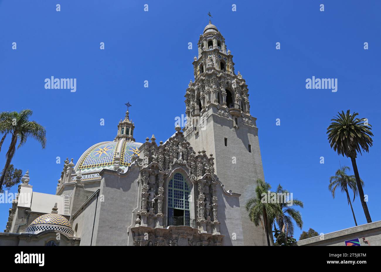 Balboa park tower hi-res stock photography and images - Alamy