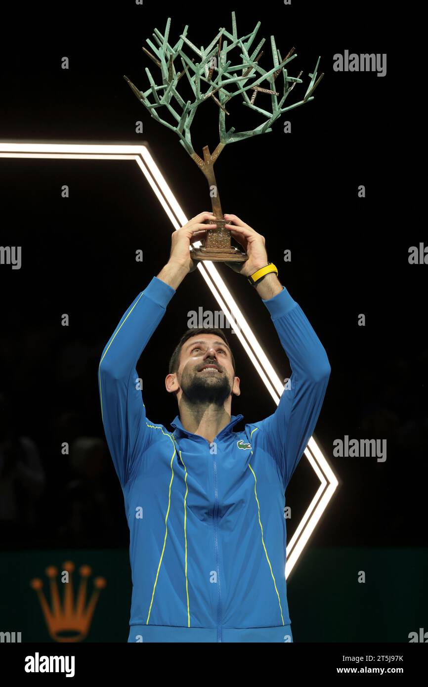 Novak atp paris 2023 final hi-res stock photography and images - Alamy