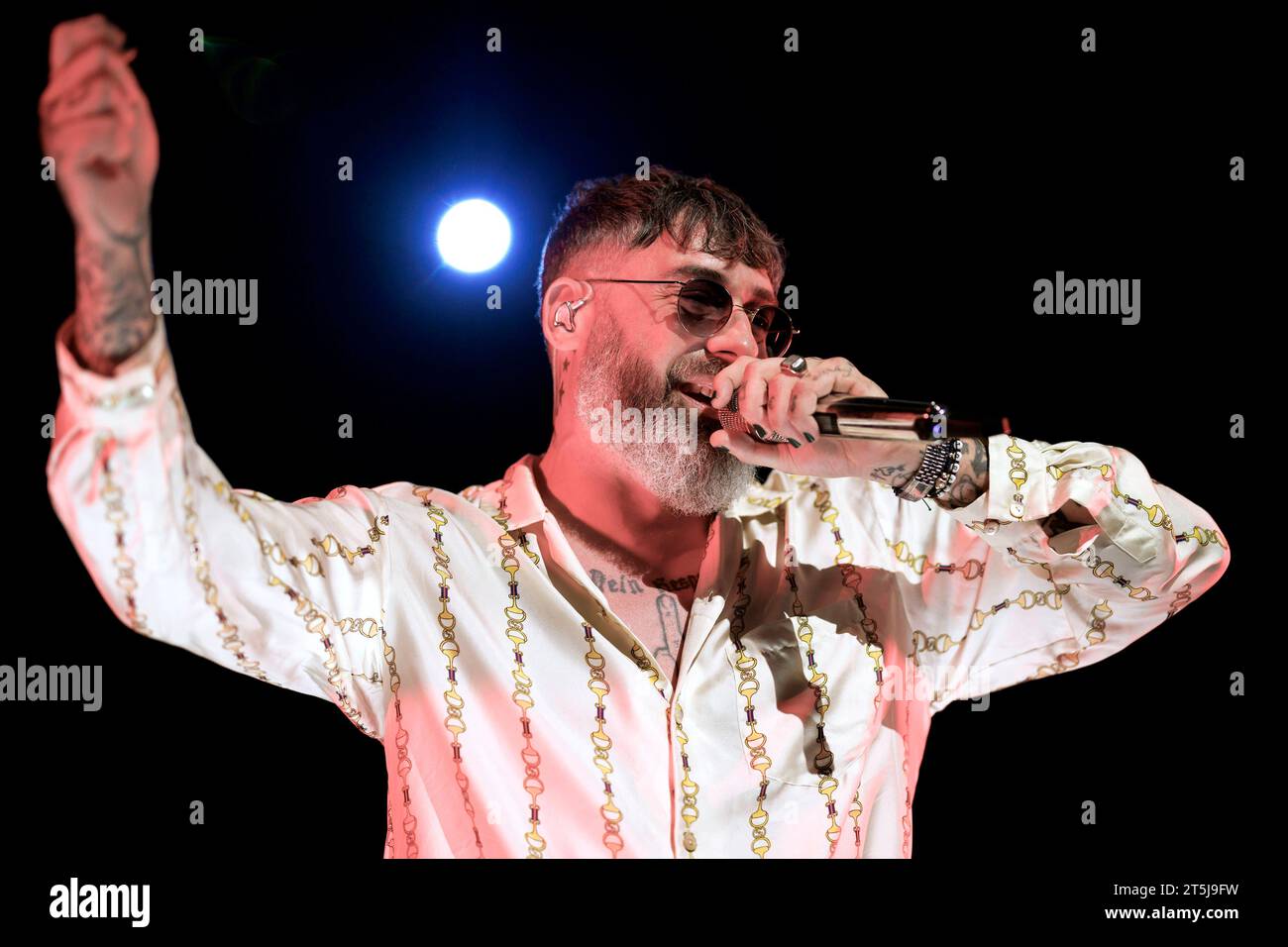 Rapper Sido bei einem Konzert seiner Paul - Live mit dir -Tour in der ...