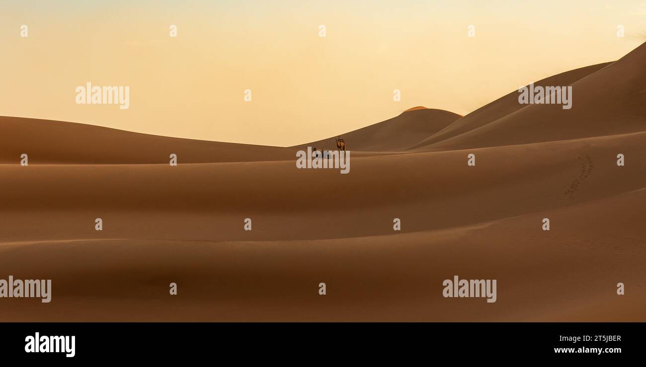 Desert sand landscapes Stock Photo - Alamy