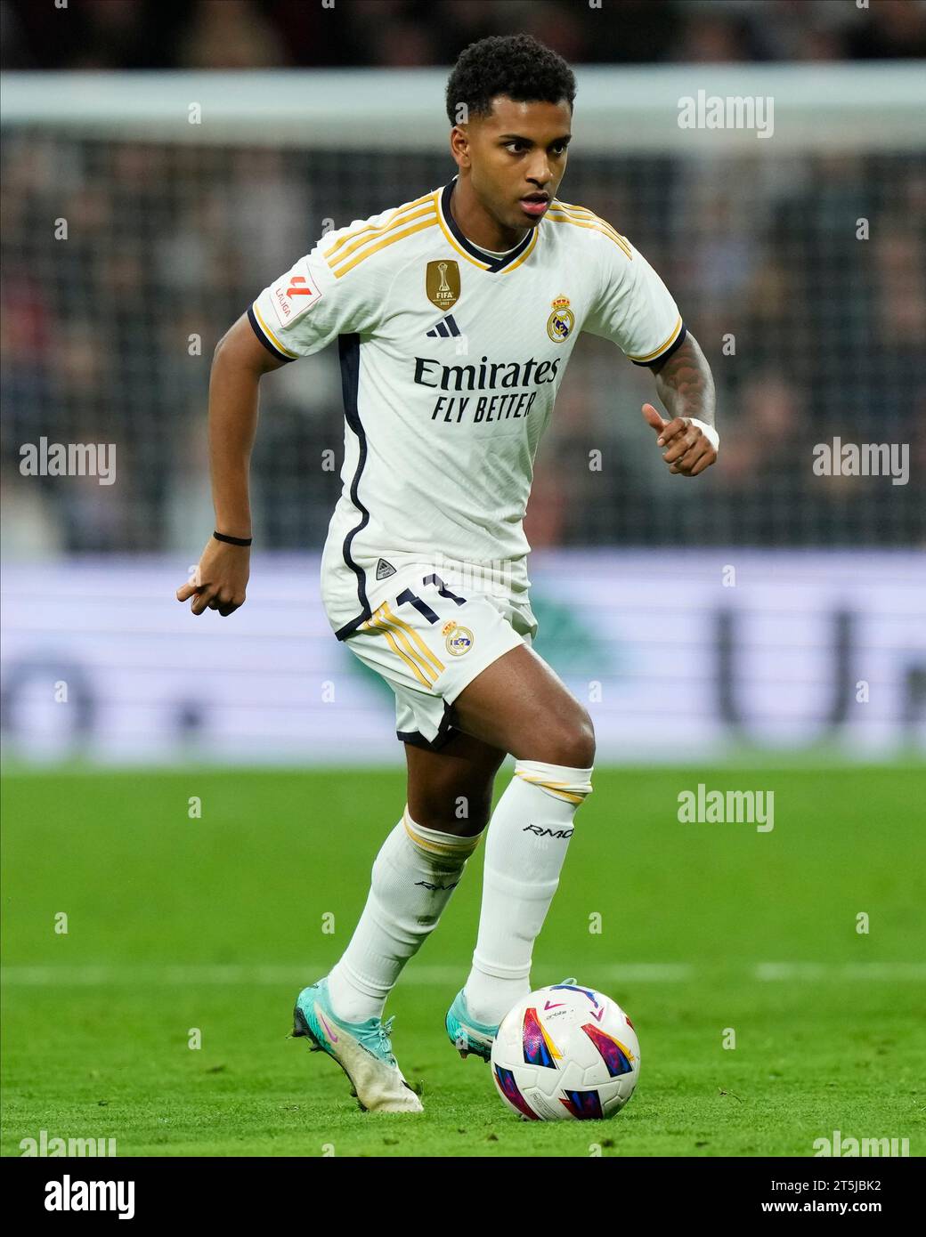 Madrid, Spain. 05th Nov, 2023. Rodrigo Goes of Real Madrid CF during ...