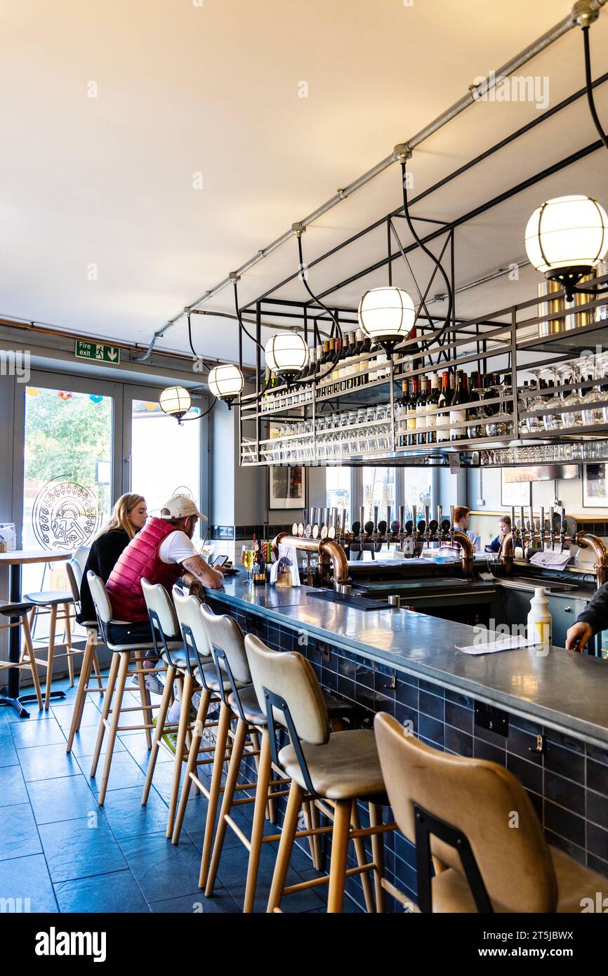 Heidrun tap room hi-res stock photography and images - Alamy