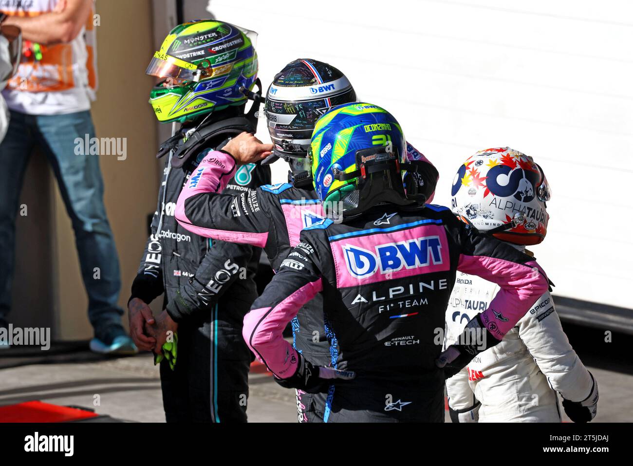 Sao Paulo, Brazil. 05th Nov, 2023. Esteban Ocon (FRA) Alpine F1 Team ...