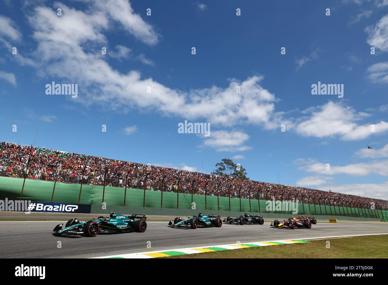 Sao Paulo, Brazil. 05th Nov, 2023. Fernando Alonso (ESP) Aston Martin ...