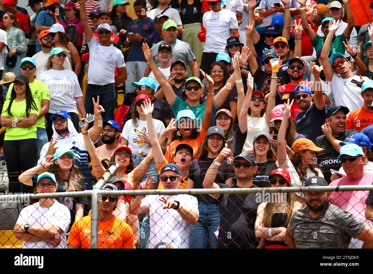 Sao Paulo, Brazil. 05th Nov, 2023. Circuit atmosphere - Lewis Hamilton ...