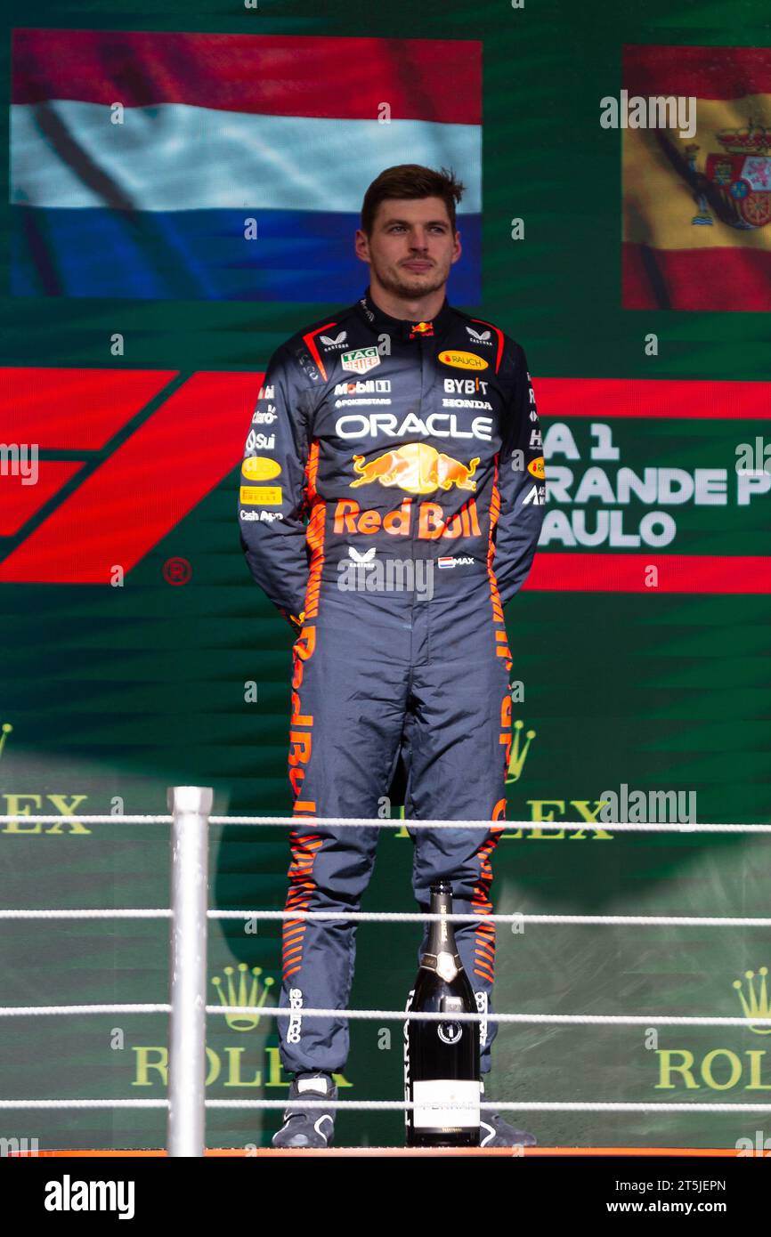 Sao Paulo, Brazil, Brazil. 5th Nov, 2023. MAX VERSTAPPEN of RED BULL ...