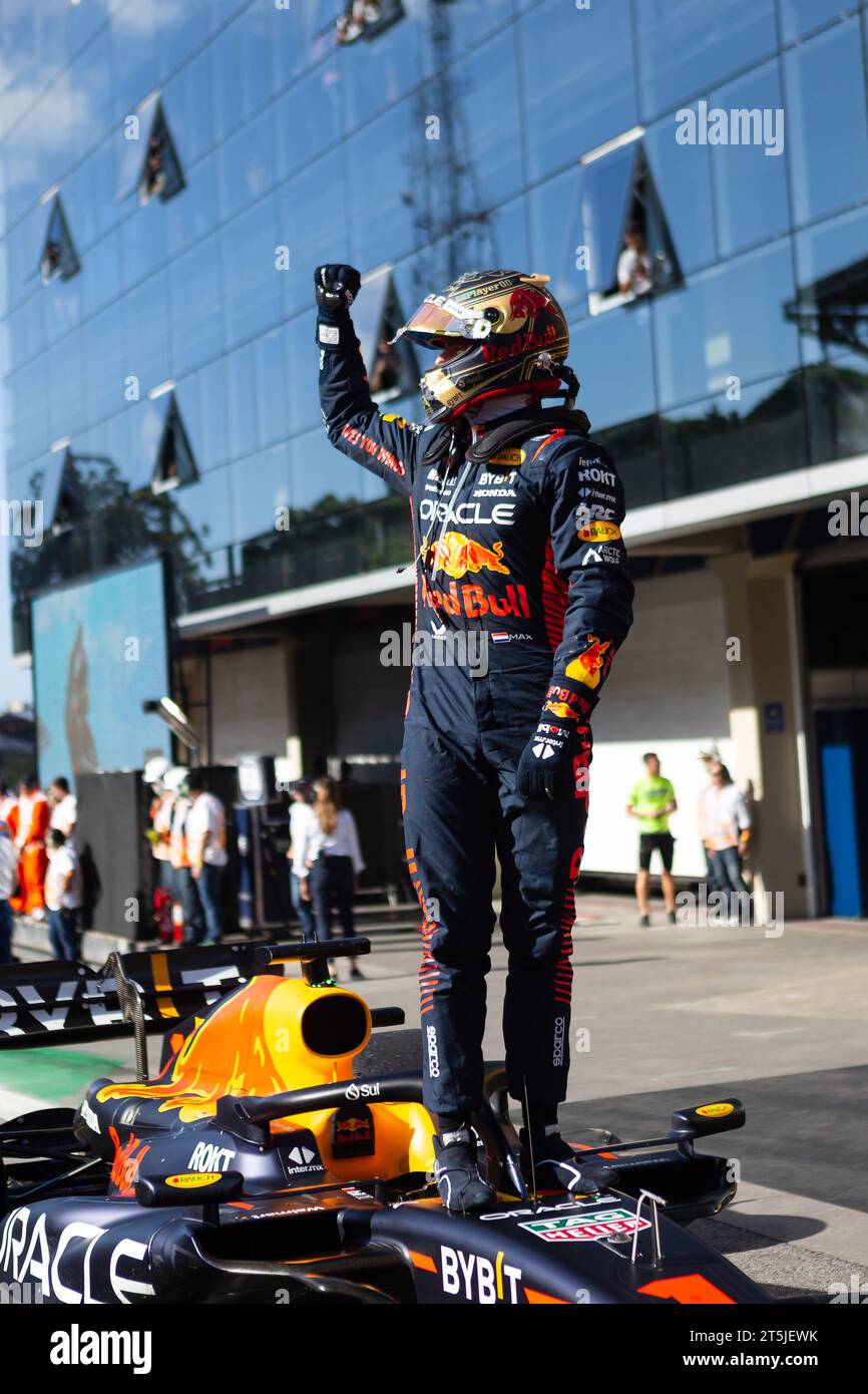 Sao Paulo, Brazil, Brazil. 5th Nov, 2023. MAX VERSTAPPEN of RED BULL ...