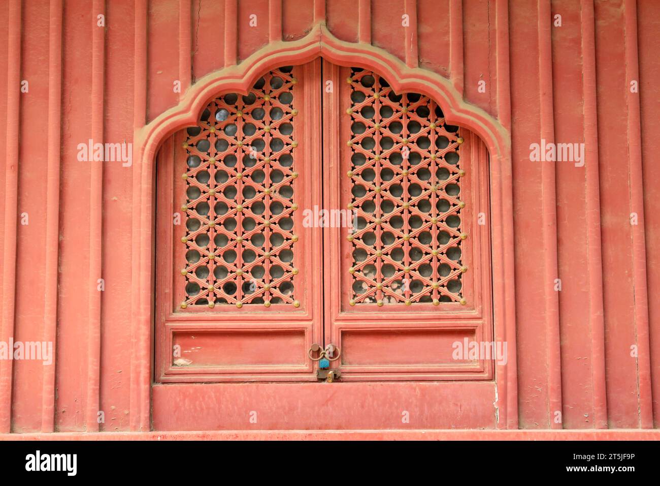 traditional Chinese style wooden lattice Windows, closeup of photo ...