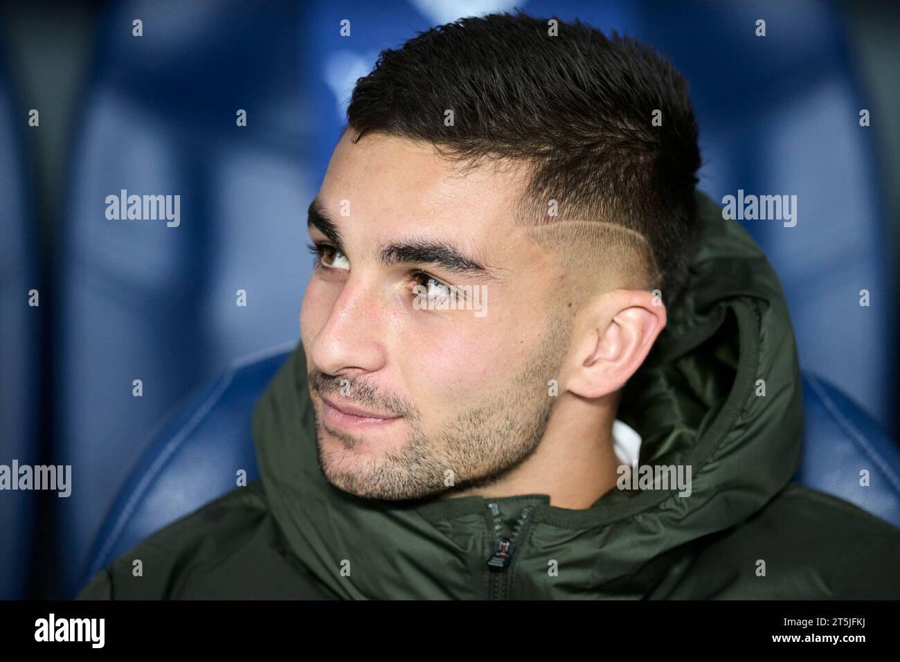 Ferran Torres of FC Barcelona looks on during the LaLiga EA Sports ...