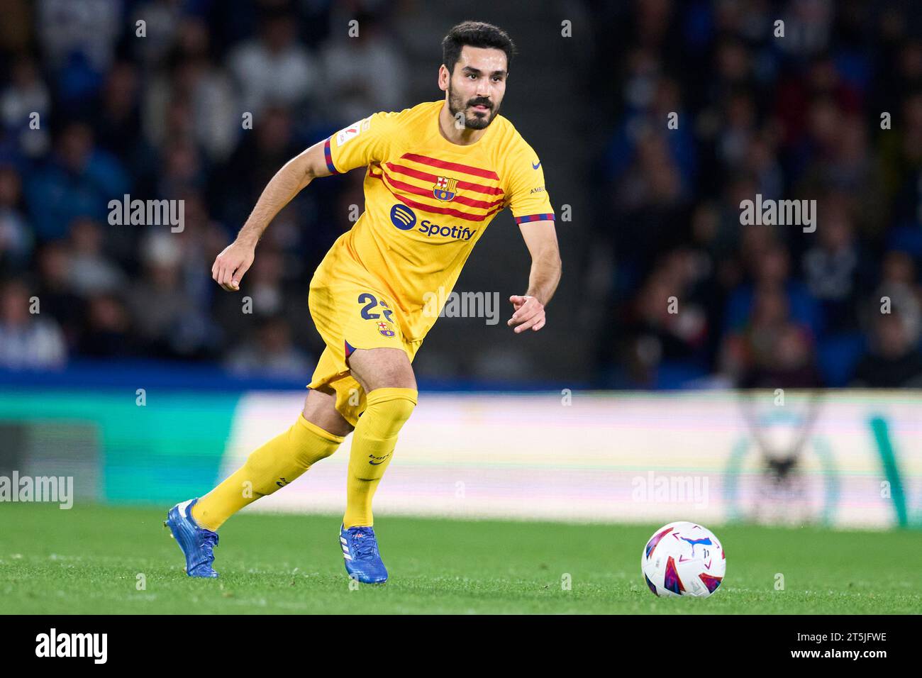 Ilkay Gundogan of FC Barcelona in action during the LaLiga EA Sports ...
