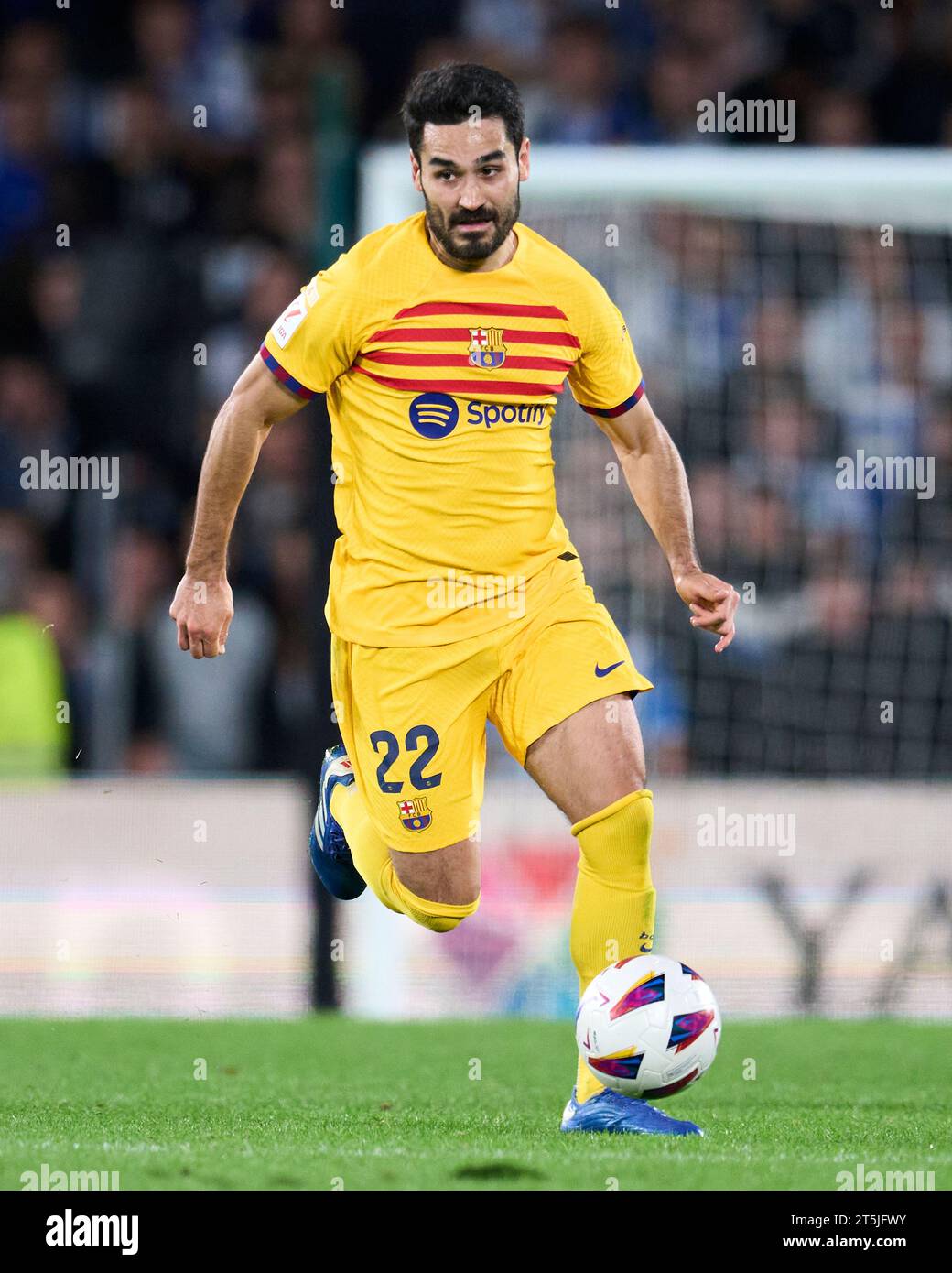 Ilkay Gundogan of FC Barcelona in action during the LaLiga EA Sports ...