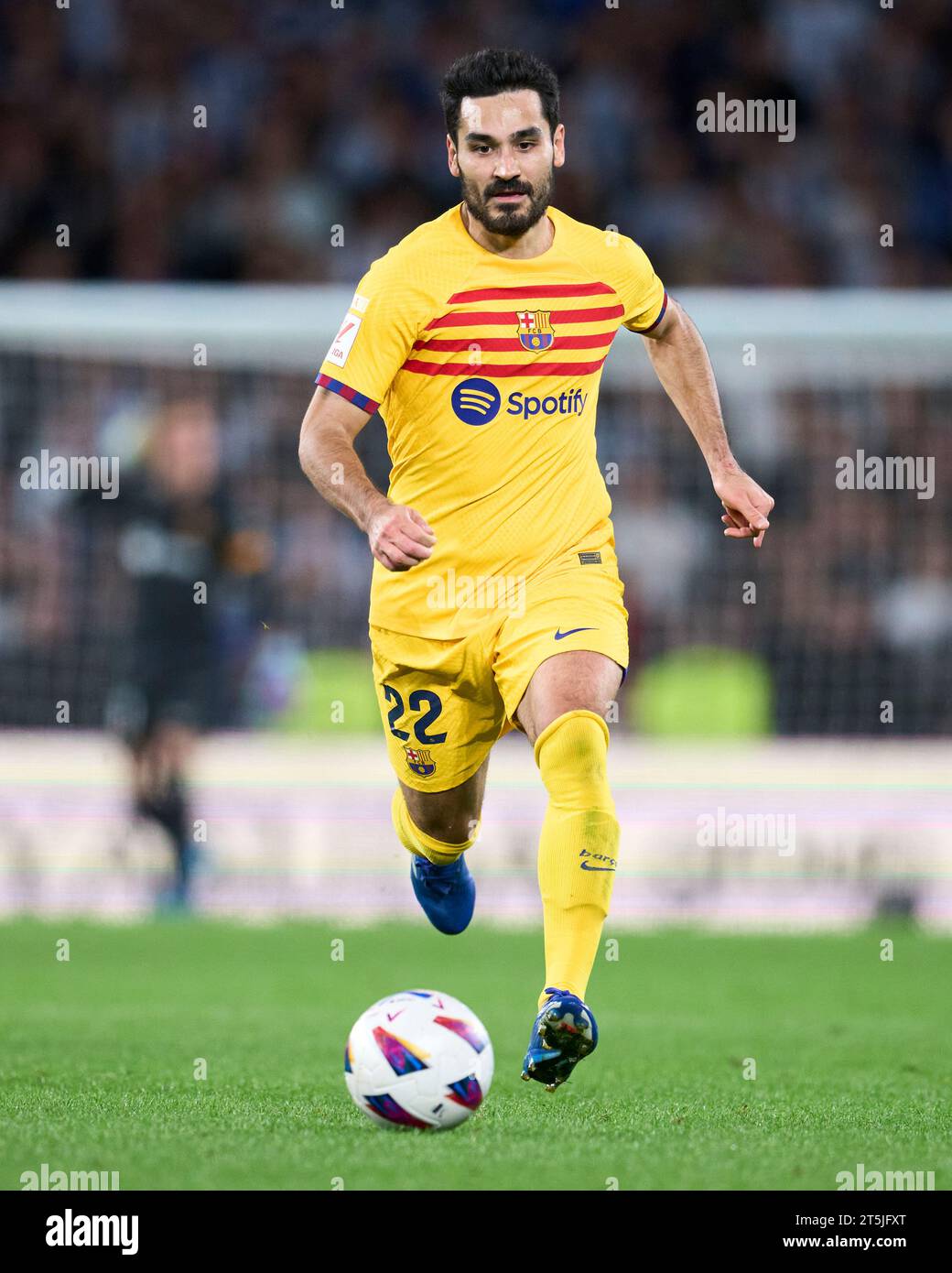 Ilkay Gundogan of FC Barcelona in action during the LaLiga EA Sports ...