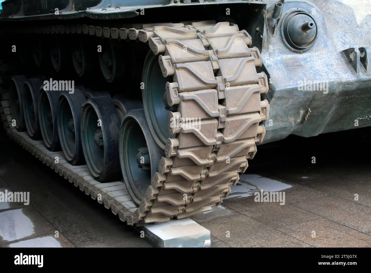 tanks transmission device, closeup of photo Stock Photo - Alamy