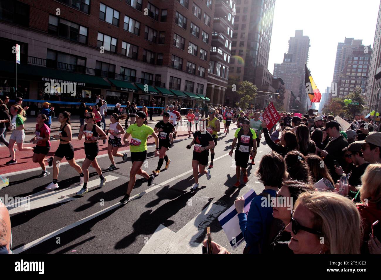 New York, United States. 05th Sep, 2023. New Yorkers turn out on ...