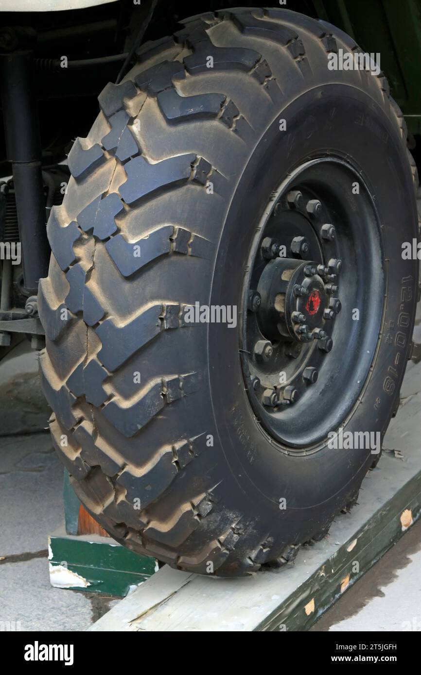 rubber tire, closeup of photo Stock Photo - Alamy