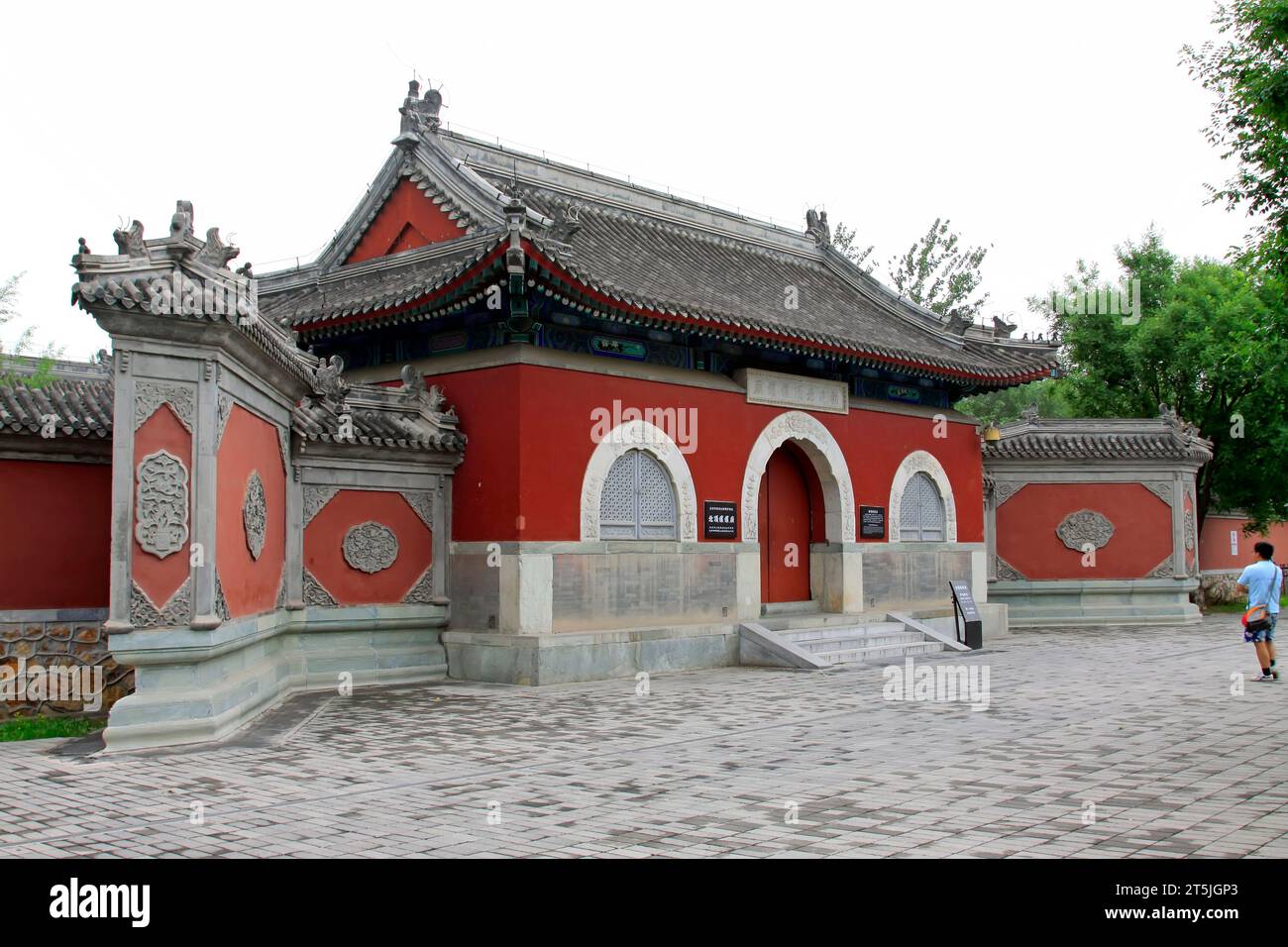 BEIJING - MAY 25: BeiDing Empress Temple architectural appearance ...