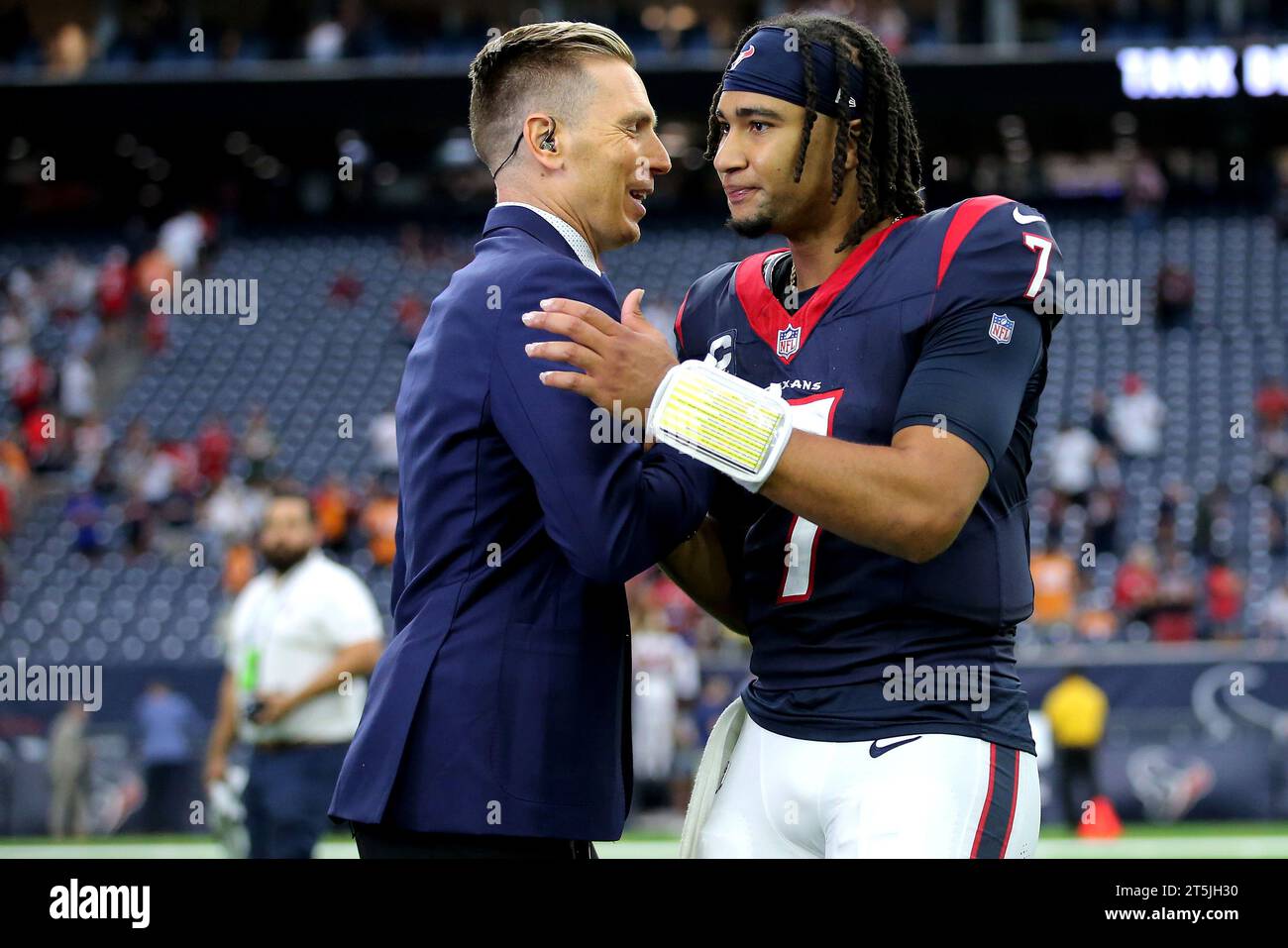 Houston, Texas, USA. 5th Nov, 2023. Houston Texans quarterback C.J ...