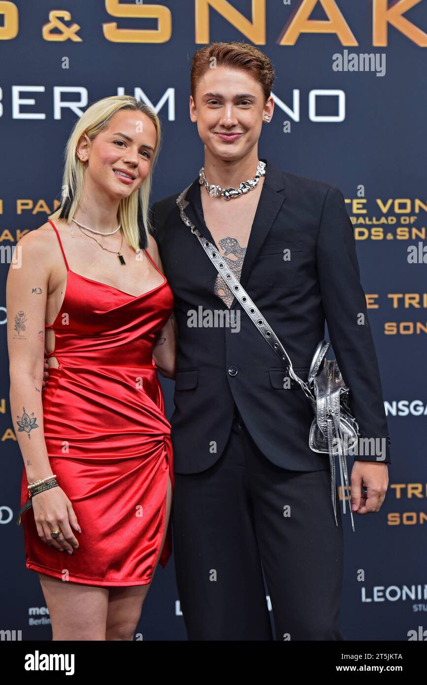 Gina Beckmann, Leon Content - Europapremiere von DIE TRIBUTE VON PANEM - THE BALLAD OF SONGBIRDS ...