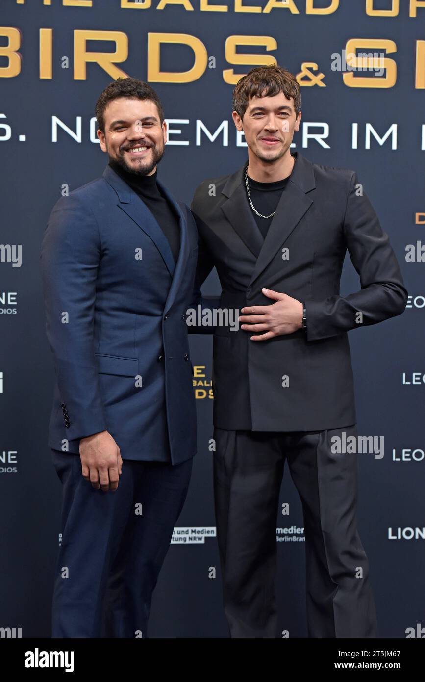 Josh Andres Rivera, Tom Blyth - Europapremiere von DIE TRIBUTE VON ...