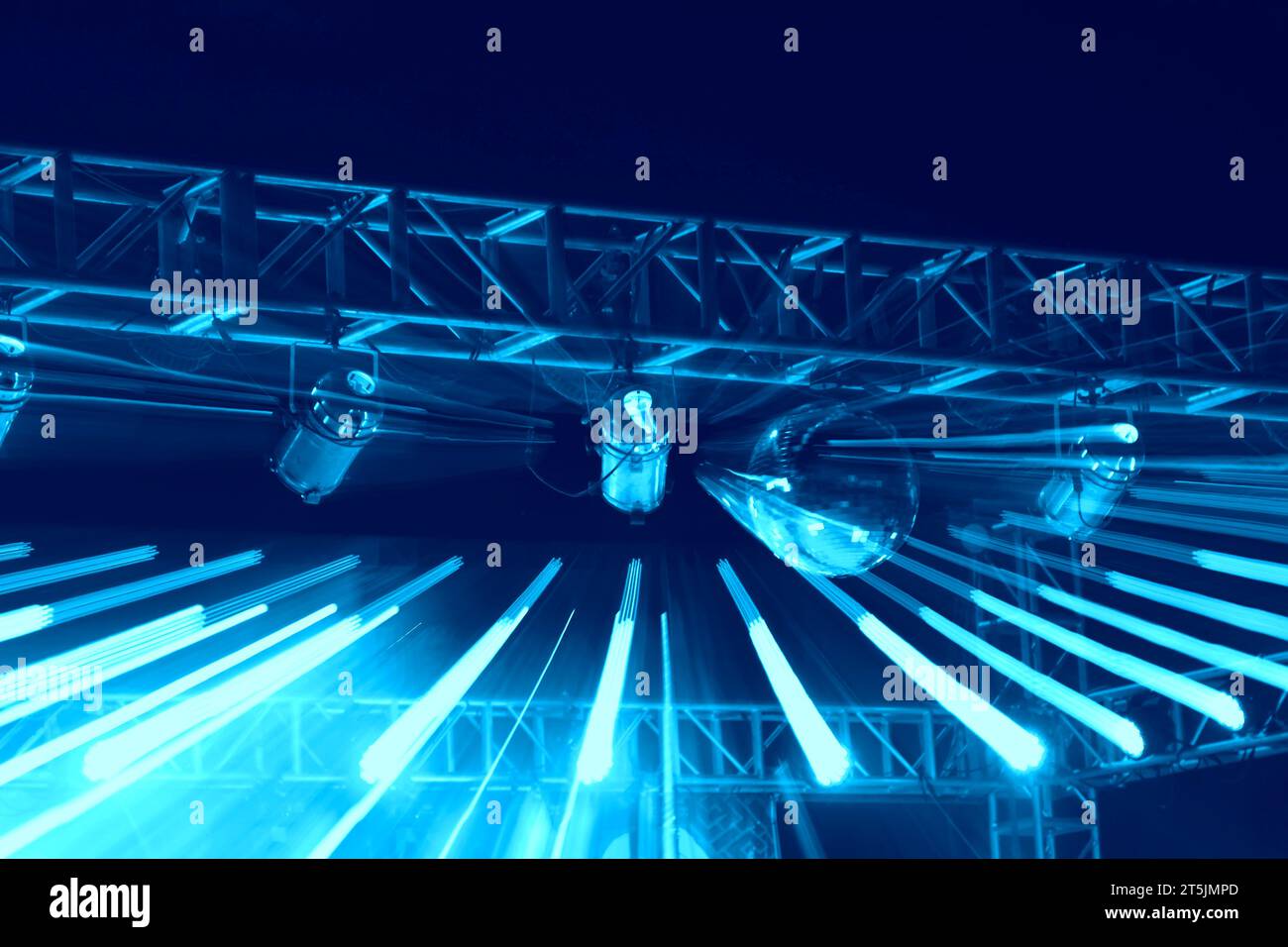 stage lighting effect in the dark Stock Photo - Alamy