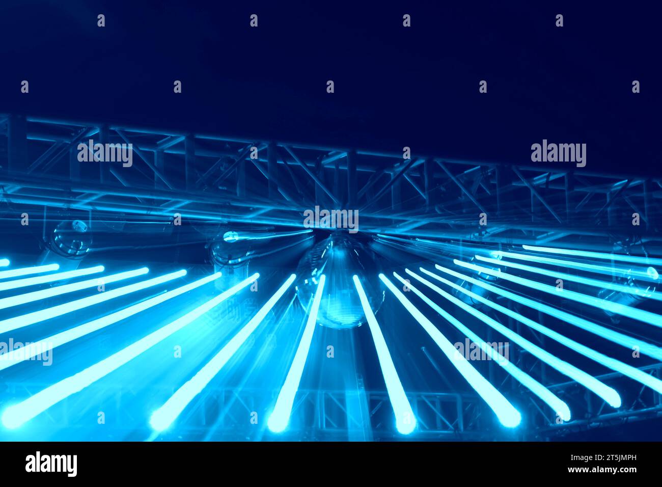 stage lighting effect in the dark Stock Photo - Alamy