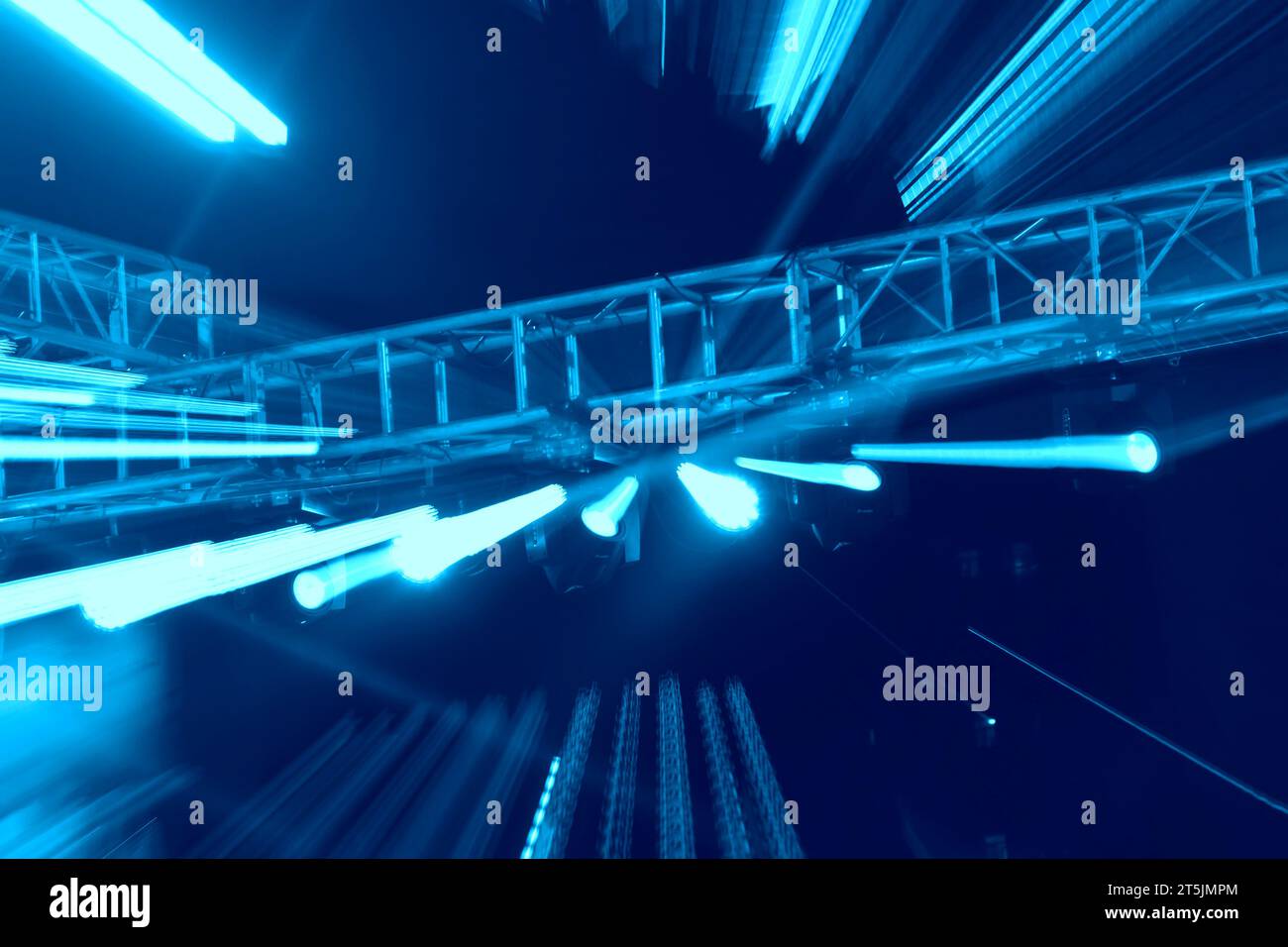 stage lighting effect in the dark Stock Photo - Alamy