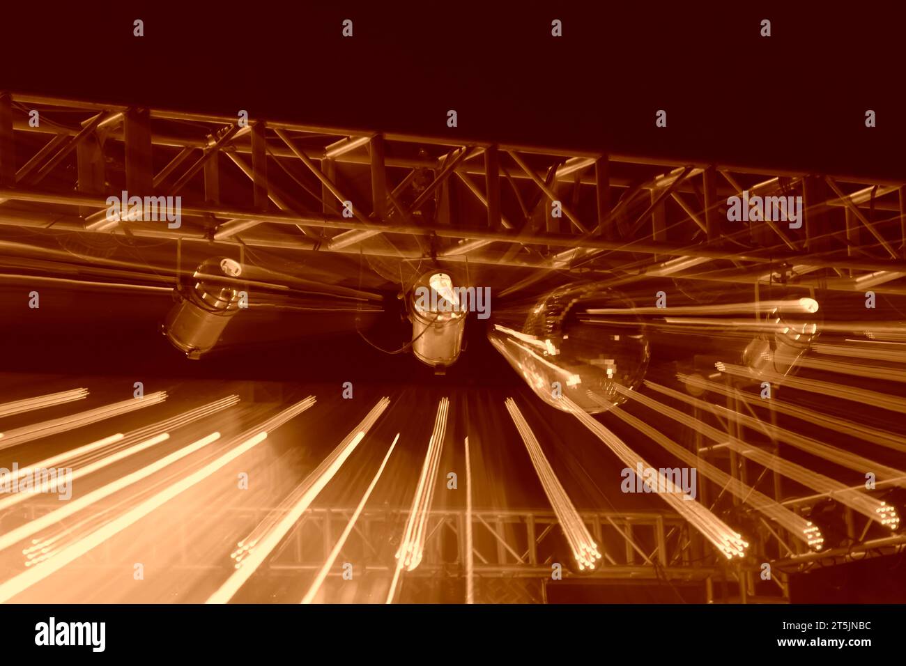 stage lighting effect in the dark Stock Photo - Alamy