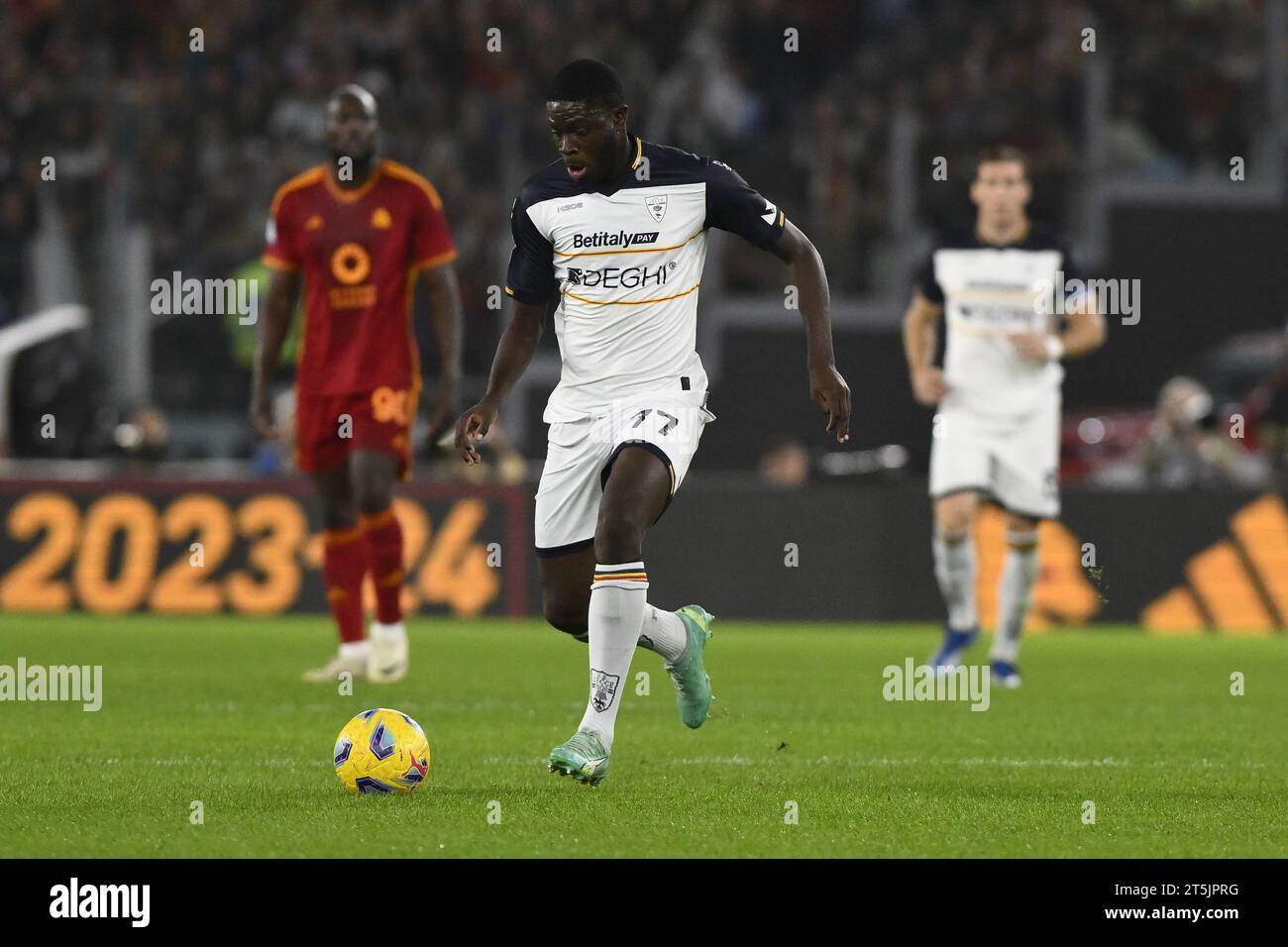 Rome, Italy. 05th Nov, 2023. Mohamed Kaba of U.S. Lecce during the 11th ...