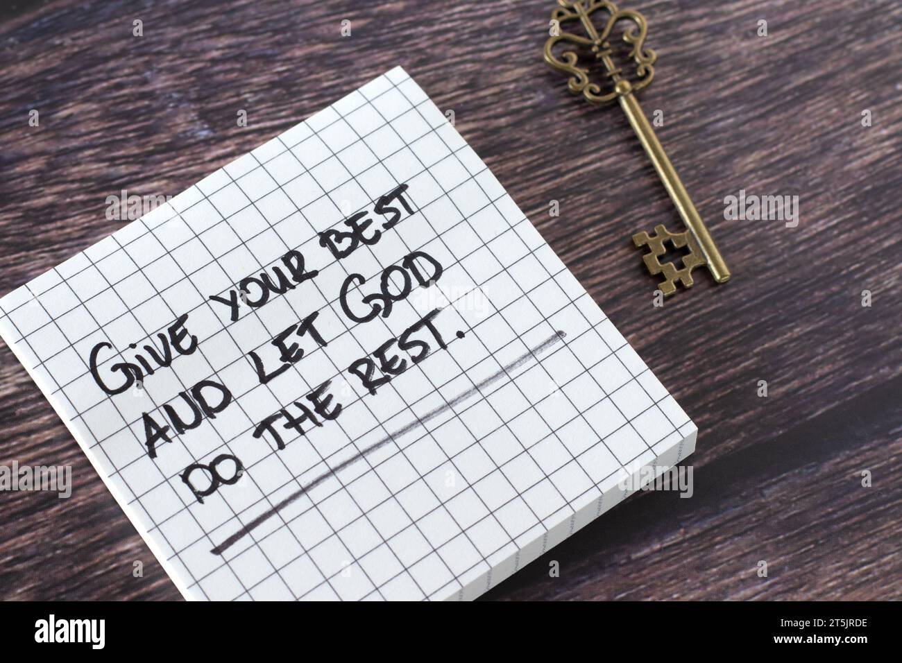 Patience give comfort hi-res stock photography and images - Alamy