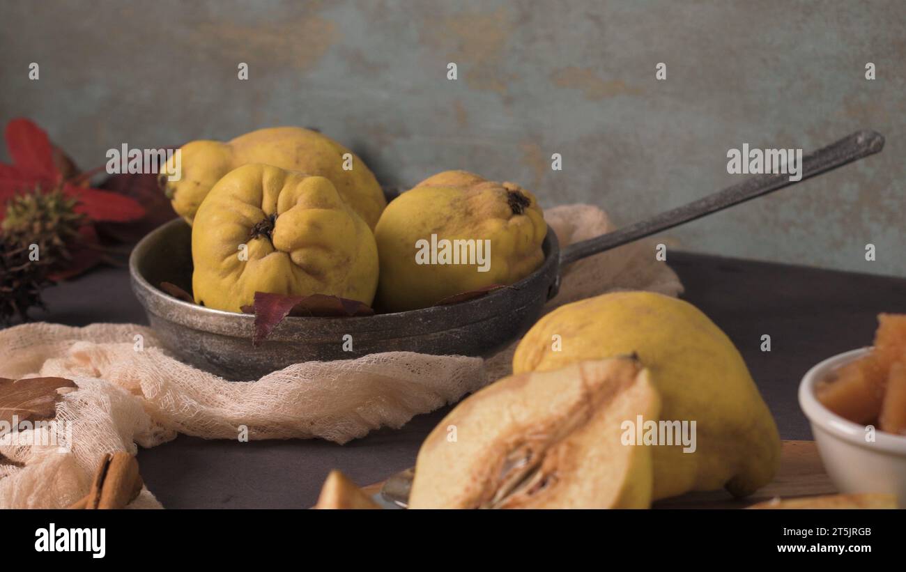 Delicious quince jam fruits hi-res stock photography and images - Alamy