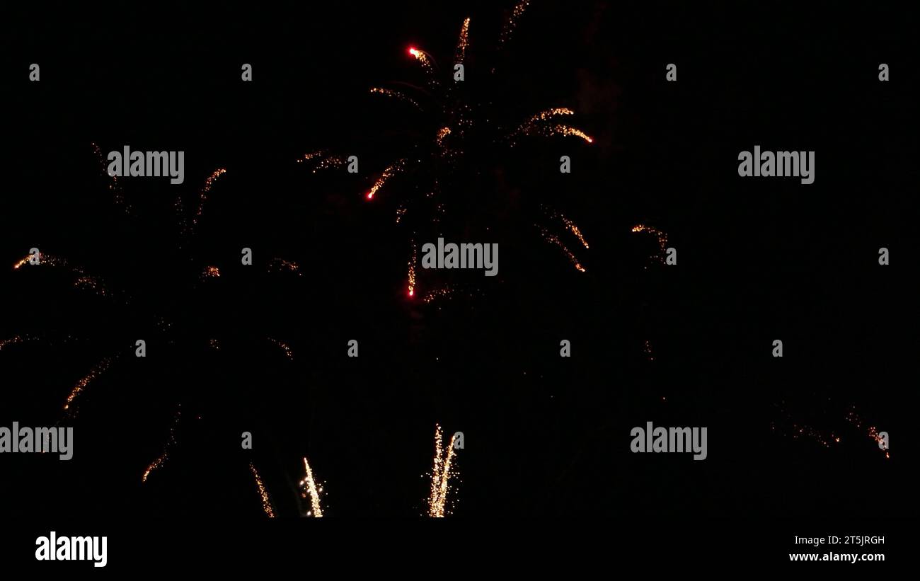 Fireworks 4k in night sky hi-res stock photography and images - Alamy