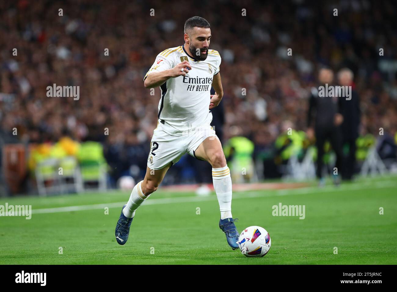 Madrid, Spain. 05th Nov, 2023. Real Madrid´s Daniel Carvajal in action ...
