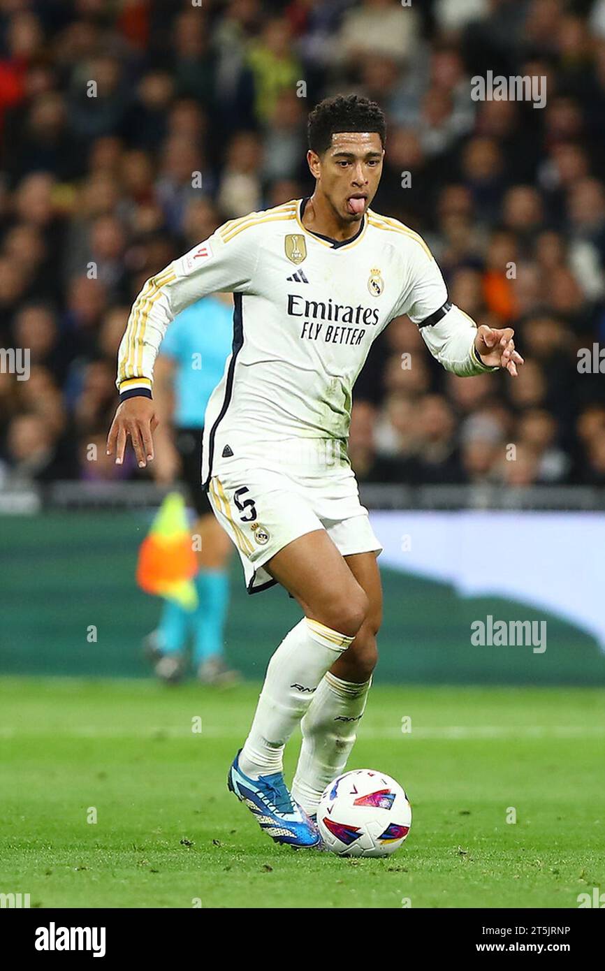 Madrid, Spain. 05th Nov, 2023. Real Madrid´s Bellingham in action ...
