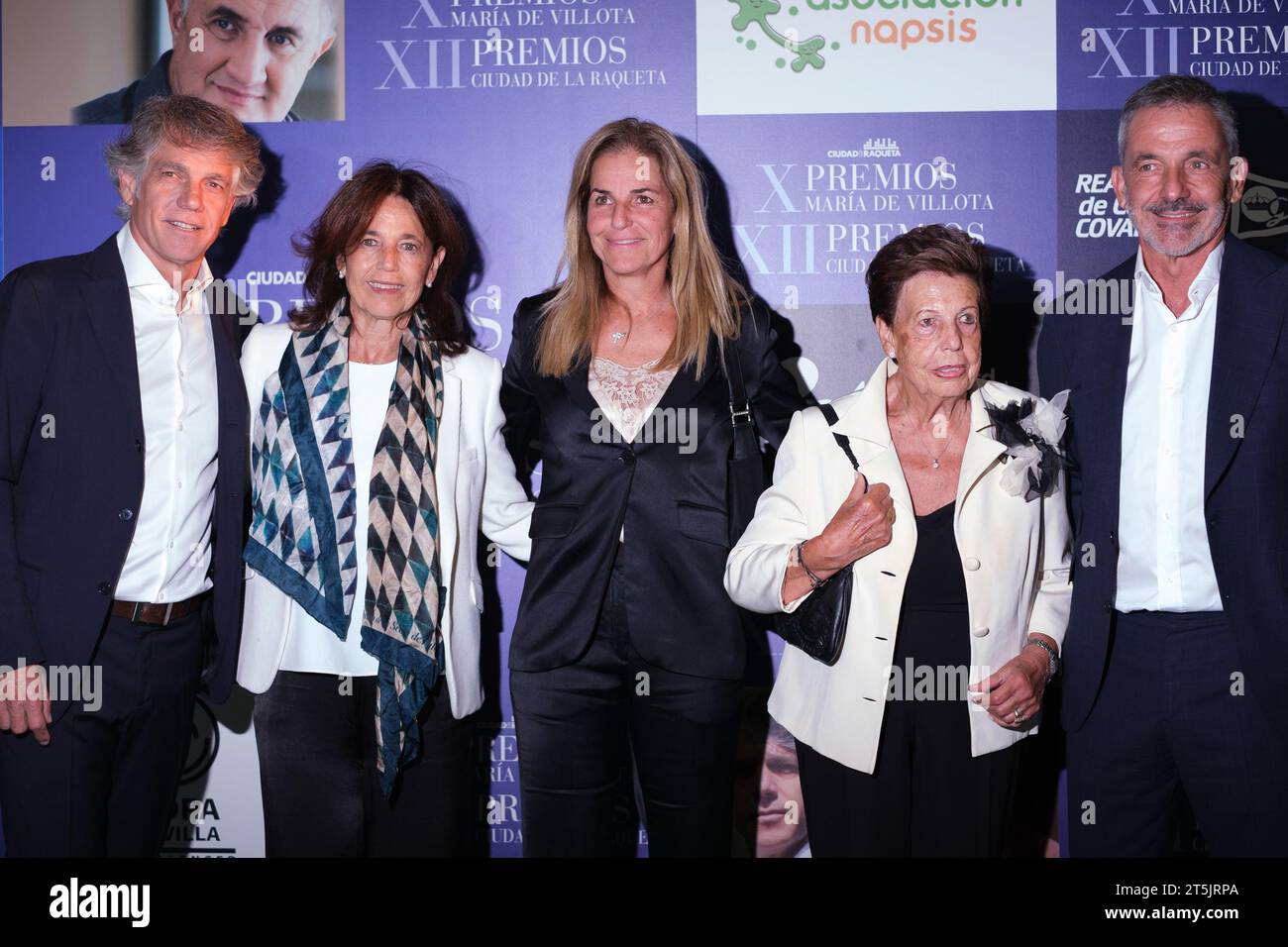 Arantxa Sanchez Vicario attends the Maria de Villota awards ceremony in ...