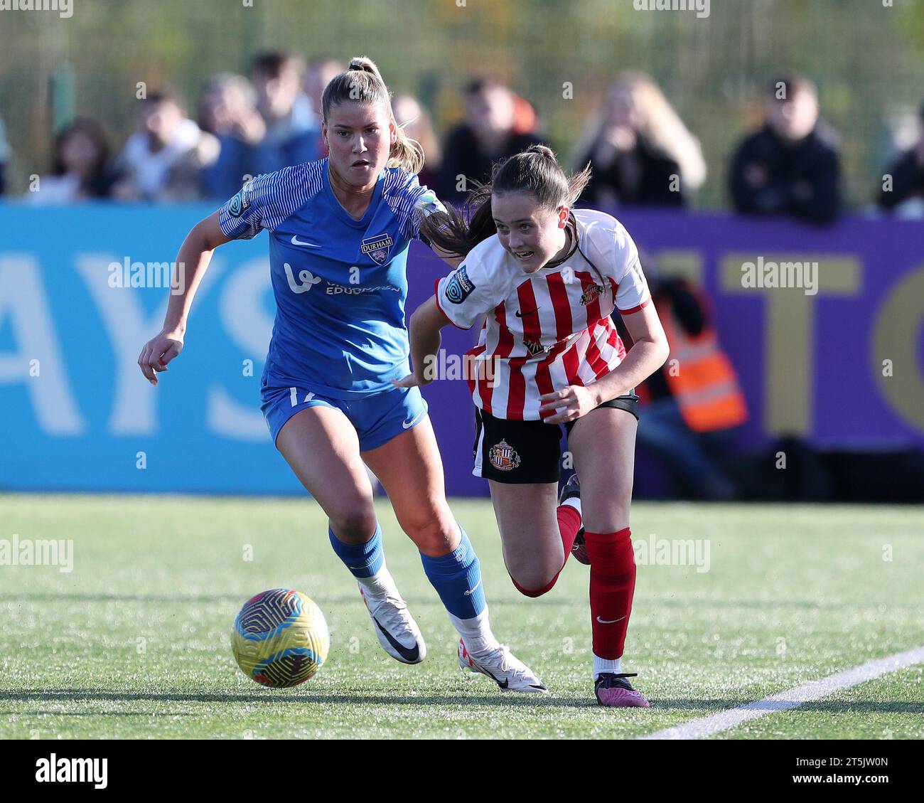 Durham City on Sunday 5th November 2023.Durham Women's Poppy Pritchard ...