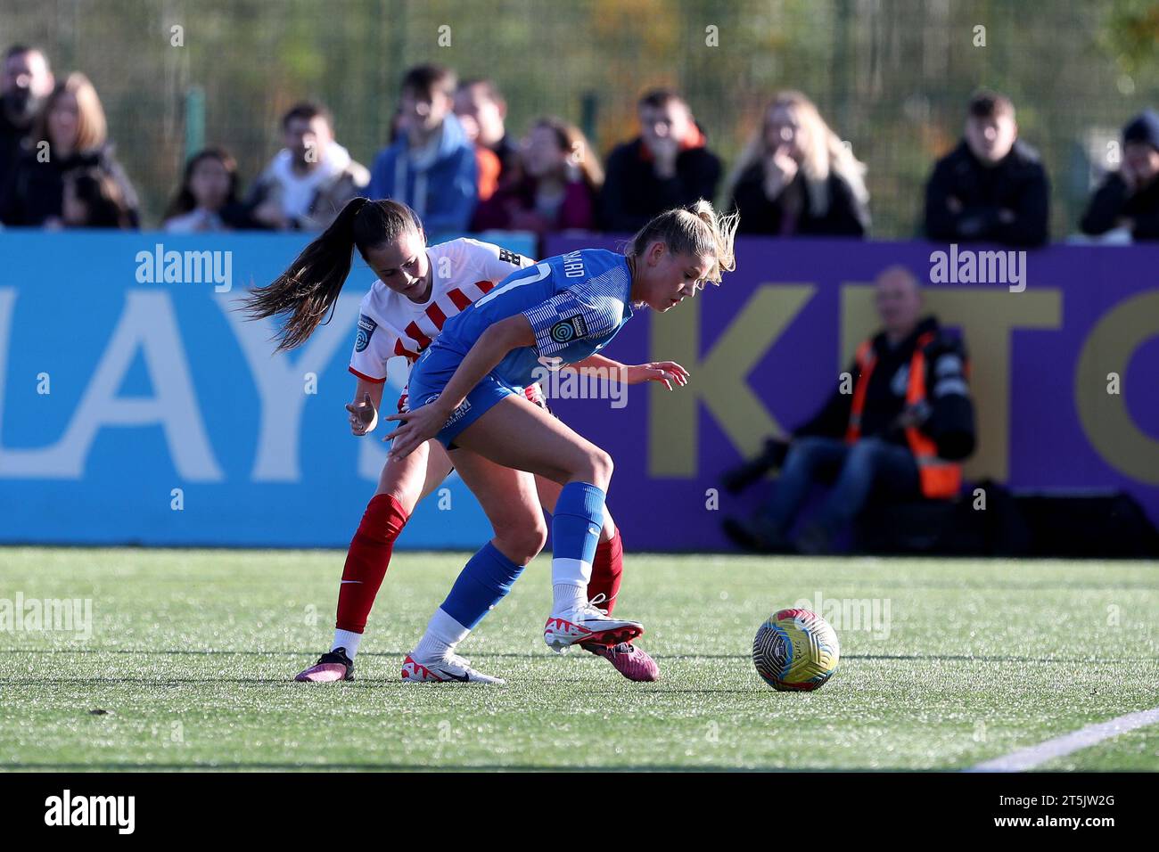 Durham City on Sunday 5th November 2023.Durham Women's Poppy Pritchard ...