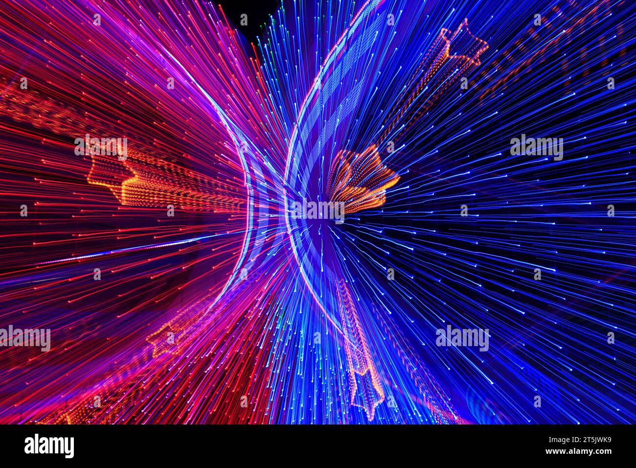 Color illusion drawing effect Stock Photo - Alamy