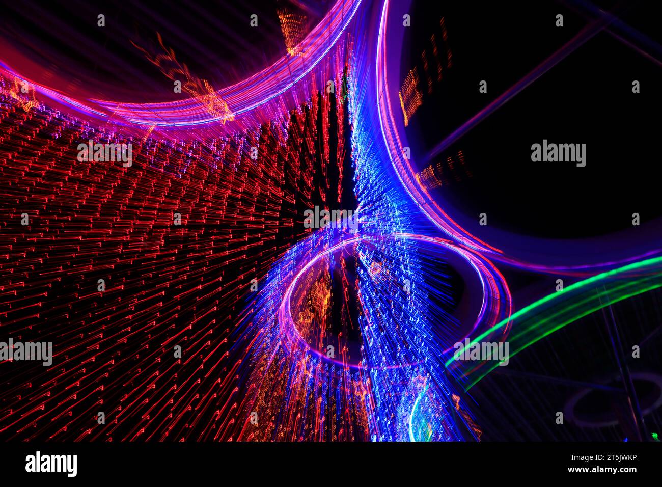 Color illusion drawing effect Stock Photo - Alamy