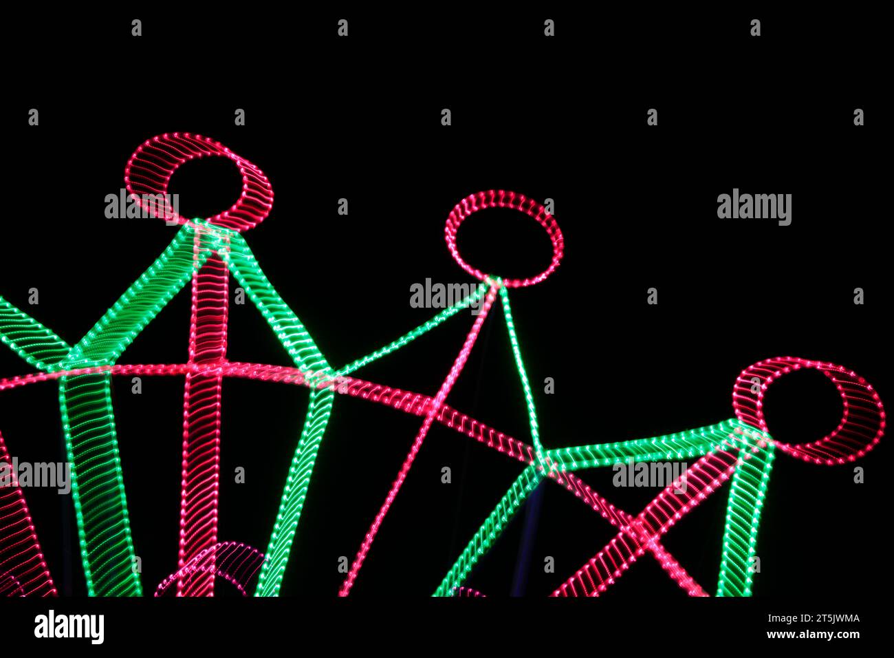 Color illusion drawing effect Stock Photo - Alamy
