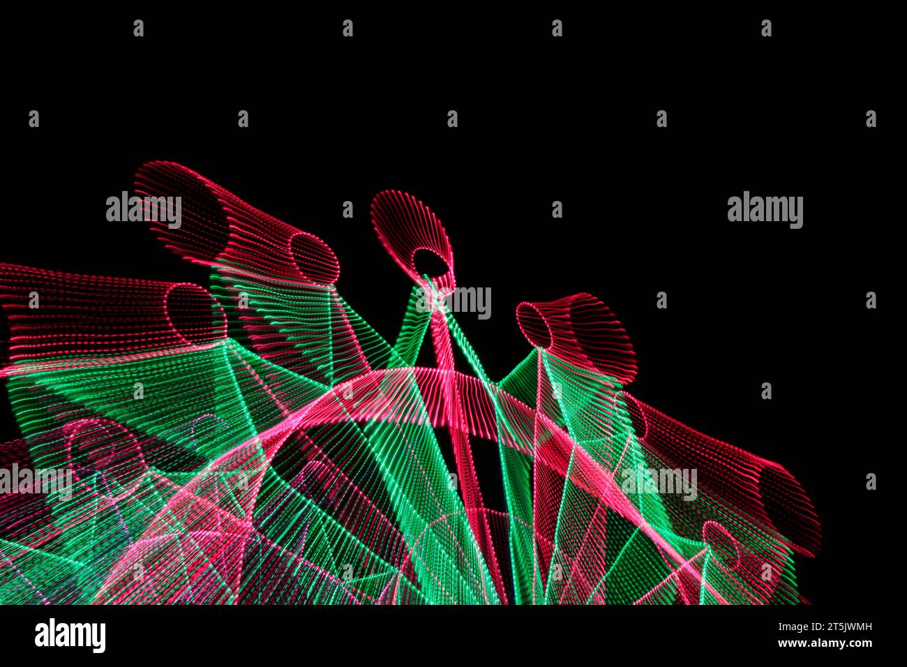 Color illusion drawing effect Stock Photo - Alamy