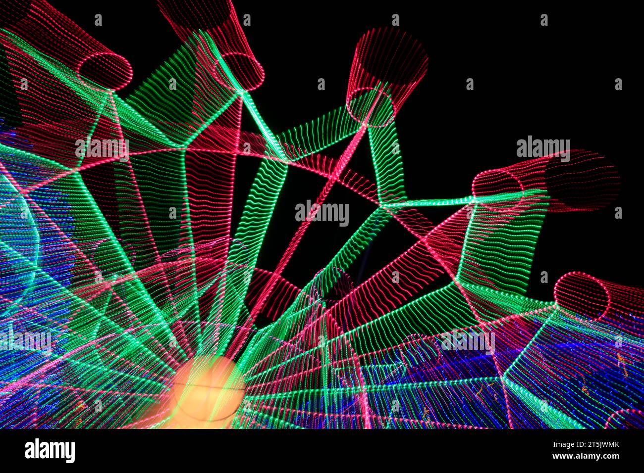 Color illusion drawing effect Stock Photo - Alamy