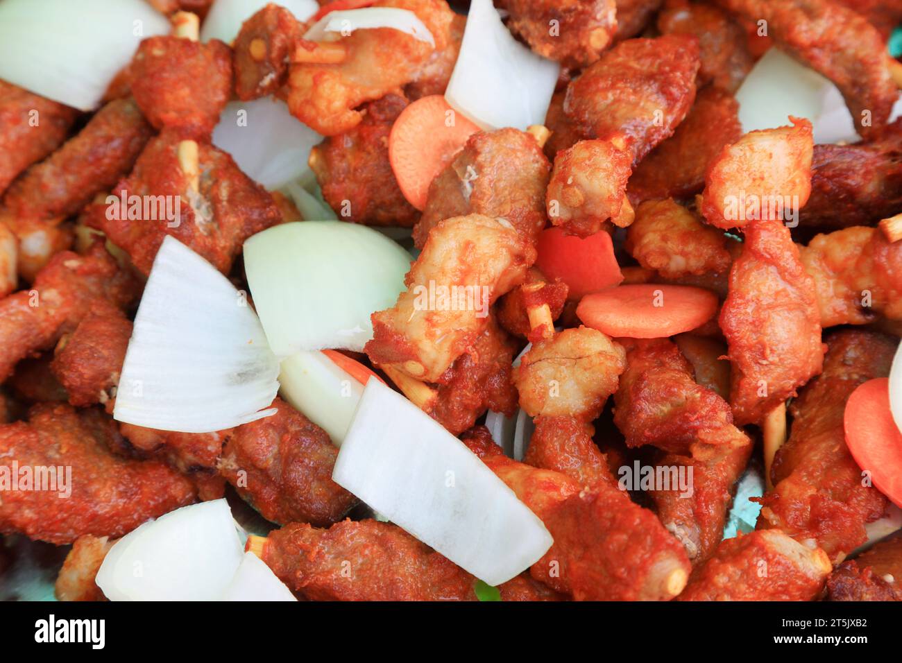 Chinese snack mutton Stock Photo - Alamy