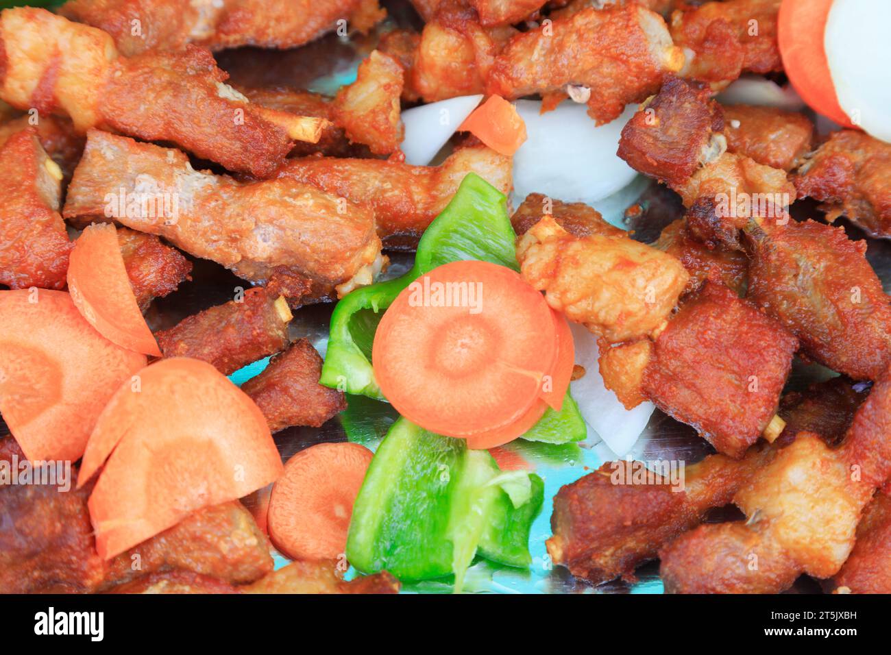 Chinese snack mutton Stock Photo - Alamy