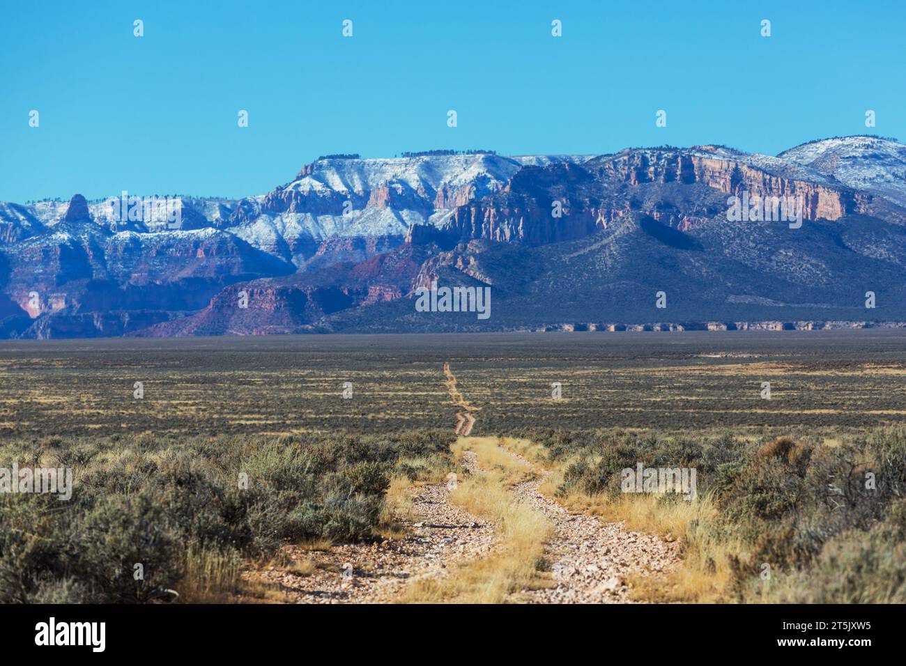 American landscapes- prairie and cliffs, Utah, USA Stock Photo - Alamy