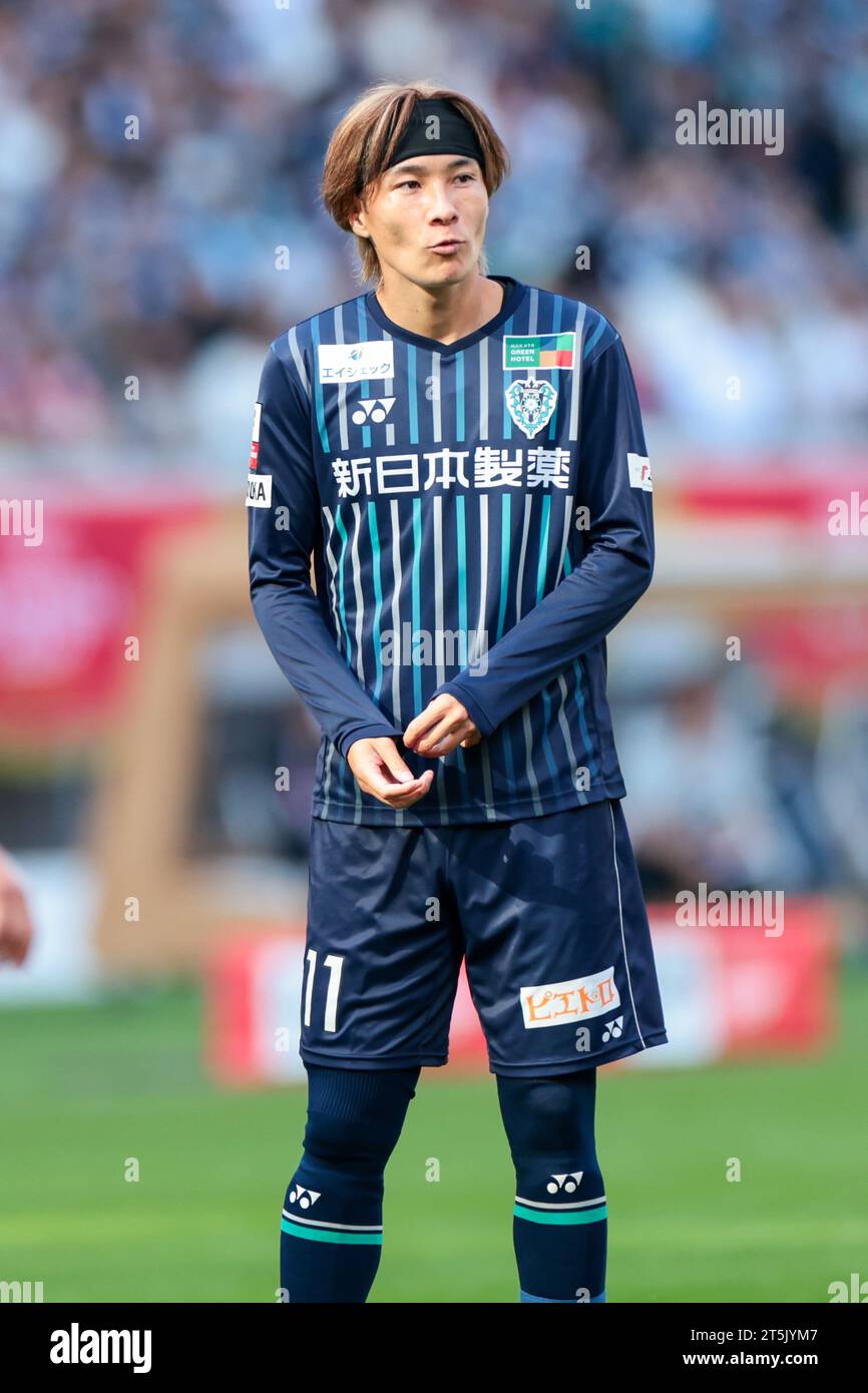 Tokyo, Japan. 4th Nov, 2023. Yuya Yamagishi (Avispa) Football/Soccer : 2023 J. League YBC Levain ...