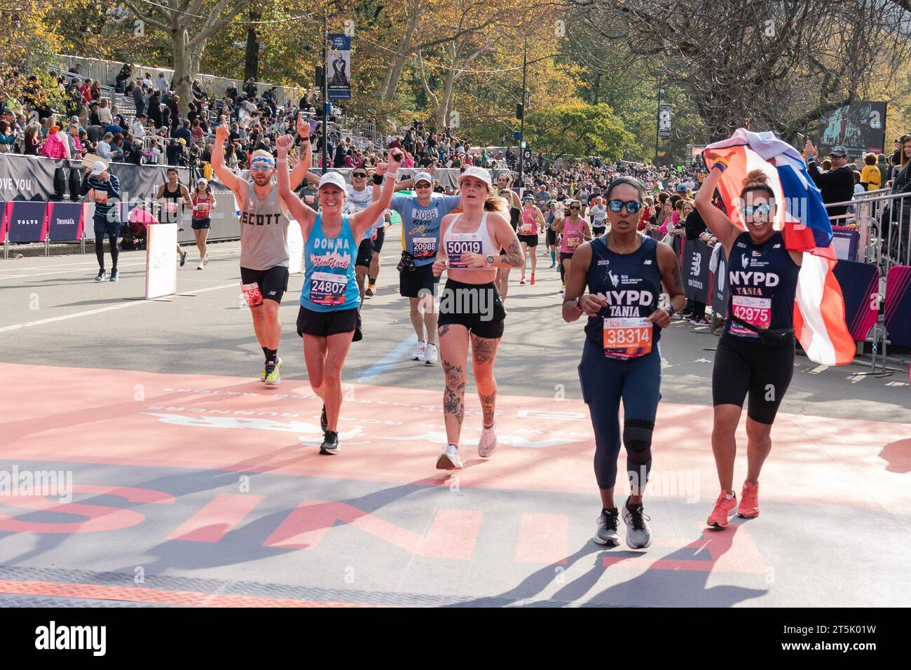 First Deputy of Police Commissioner Tania Kinsella (2nd from R ...