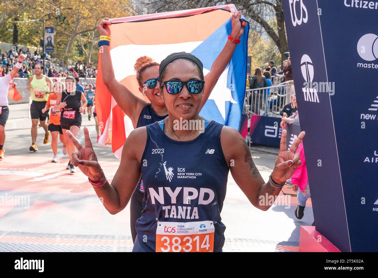 First Deputy of Police Commissioner Tania Kinsella poses after finish ...